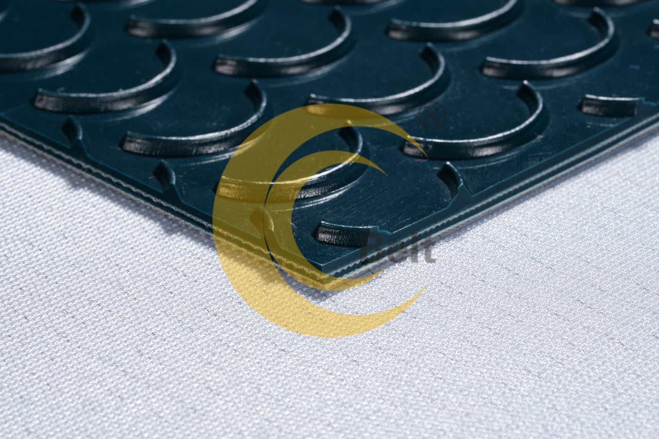 PVC Anti-Static Food Grade Conveyor Belt with Crescent Profile for Agr ...